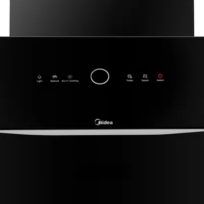 Midea 90 cm with IOT and Steam wash Kitchen Chimney - CXW-240-B68 | AC GHAR